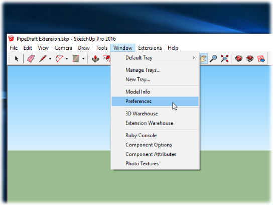 Sketchup File Preferences _ Sketchup 2021 pro – IAMJC